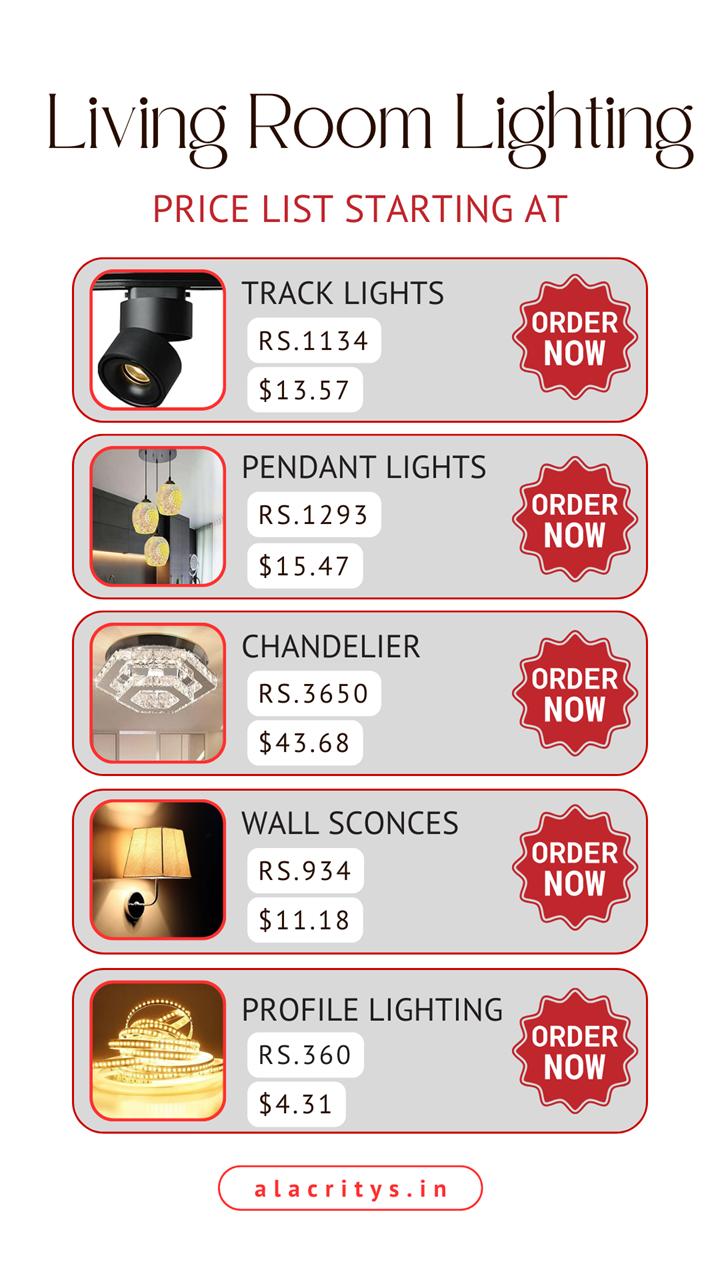 Living Room Lighting Types